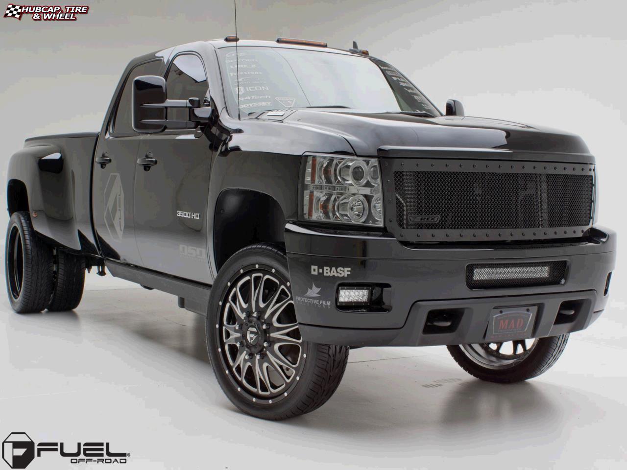 Chevrolet Silverado 3500 Dually Fuel Throttle Dually D213 Custom 24 X 9