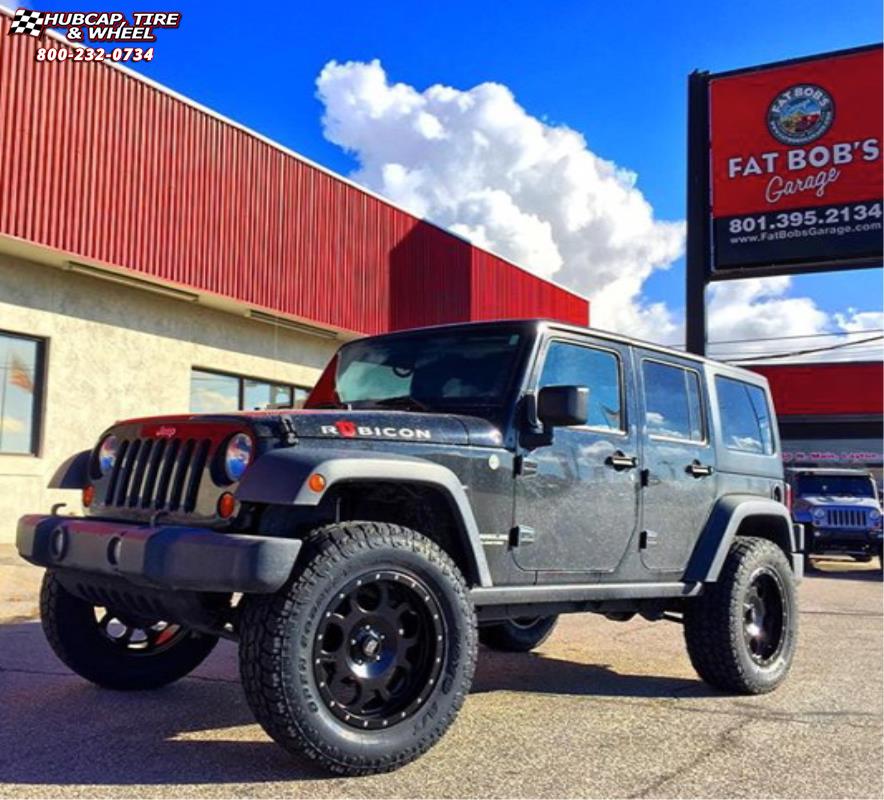 Jeep Wrangler XD Series XD126 Enduro Pro Satin Black