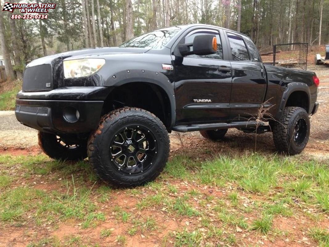 Toyota Tundra XD Series XD825 Buck 25 Gloss Black Milled