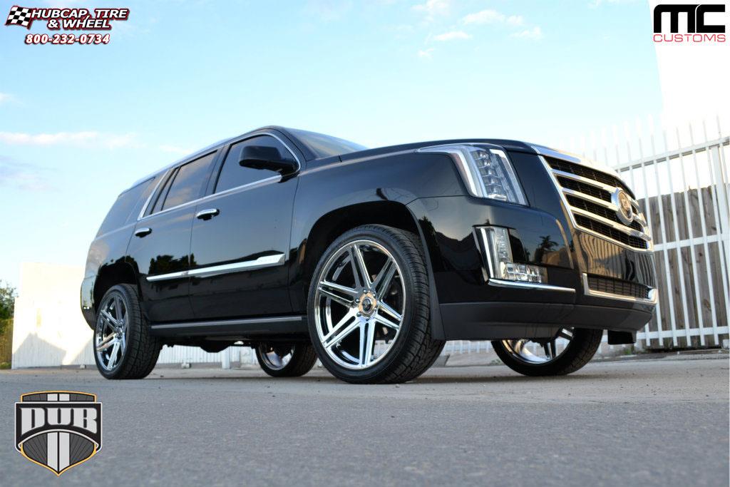 Cadillac Escalade Dub Skillz S122 Chrome 0 X 0