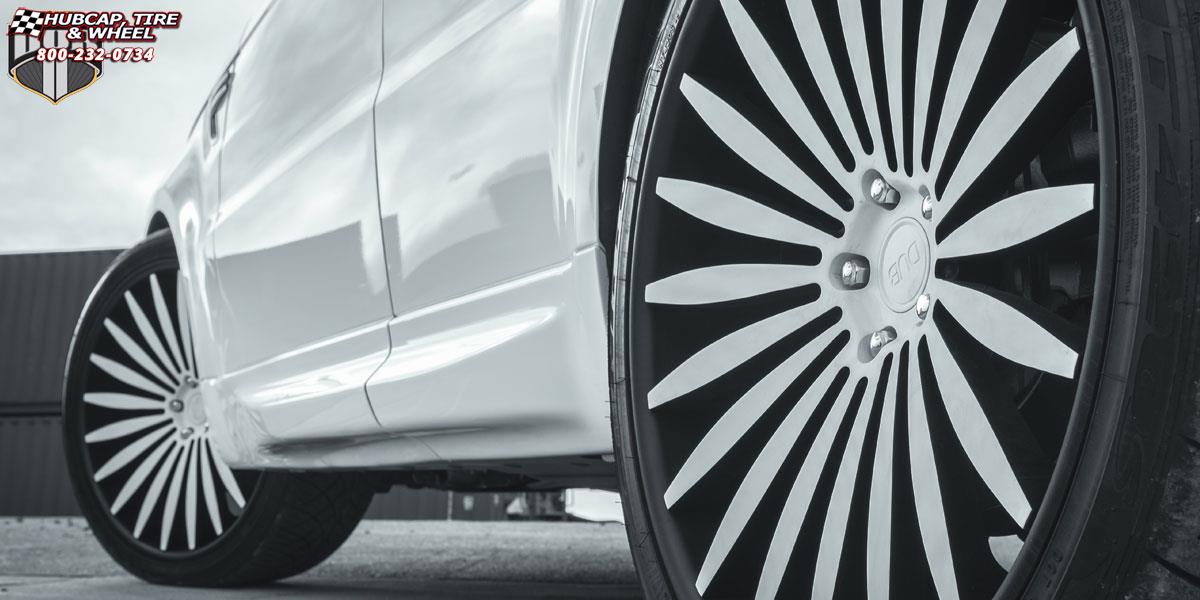 Land Rover Range Rover Sport Dub XA70 Sterling White and Black 24 X 10