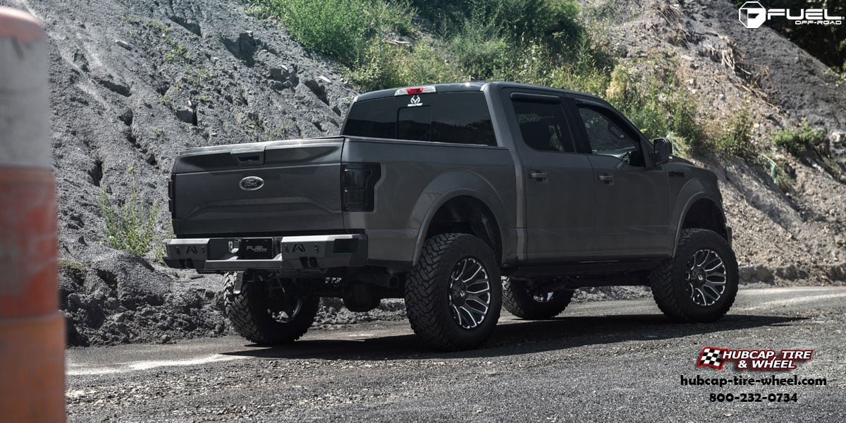 Ford F 150 Fuel Warrior D607 Gloss Black & Milled 20 X 9