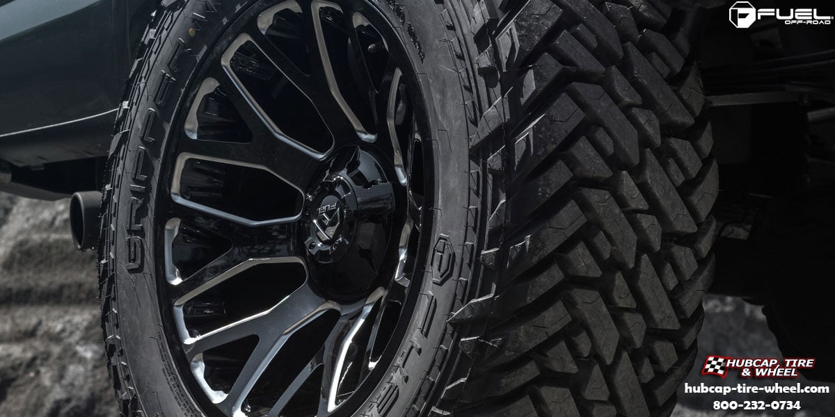 Ford F 150 Fuel Warrior D607 Gloss Black & Milled 20 X 9