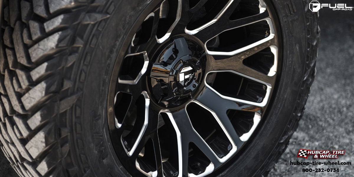 Ford F 150 Fuel Warrior D607 Gloss Black & Milled 20 X 9