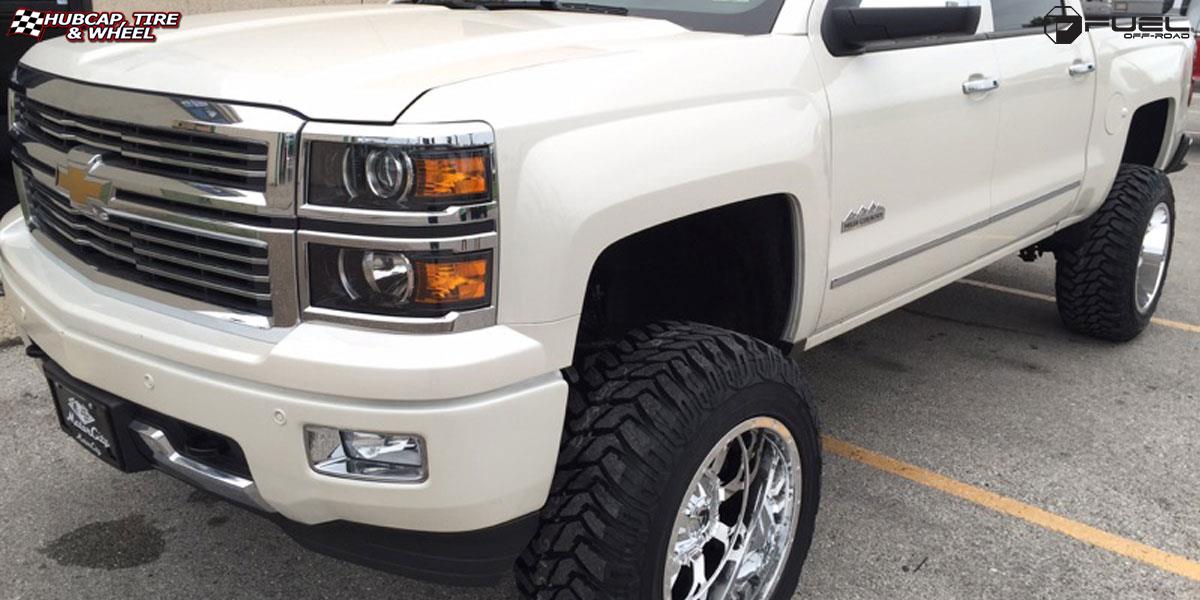 Chevrolet Silverado 1500 Fuel Krank D516 Chrome 20 X 12