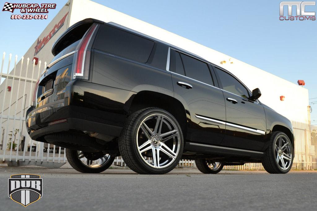 Cadillac Escalade Dub Skillz S122 Chrome 0 X 0