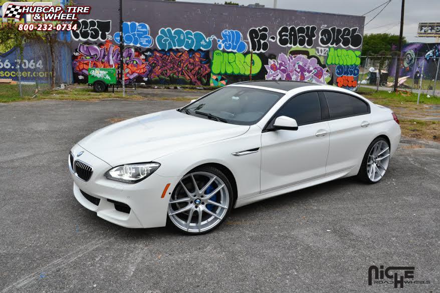 BMW 640i Niche Targa M130 Black & Machined with Dark Tint 0 X 0.00