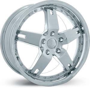 19x7.5 Limited 261 Chrome FWD Wheels and Rims