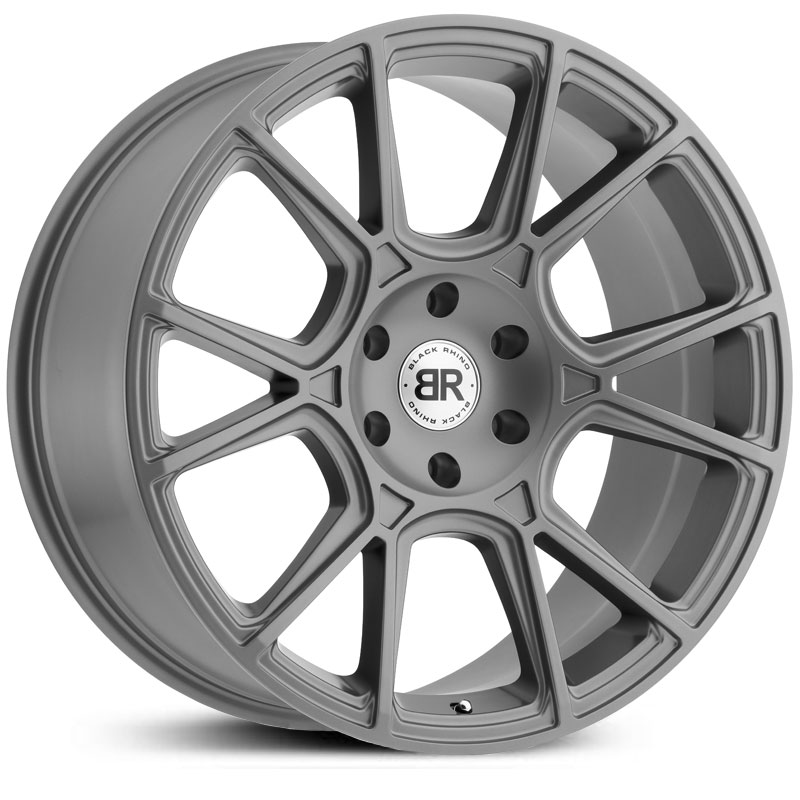 22x10 Black Rhino Mala Matte Gunmetal MID Wheels and Rims