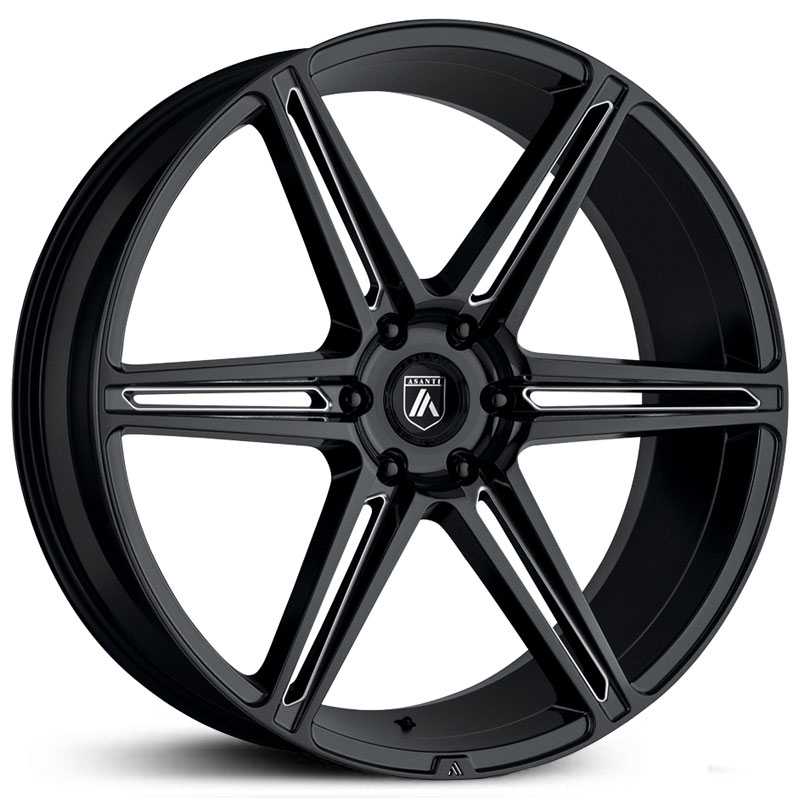 Asanti Black Label Wheels and Rims - Hubcap, Tire & Wheel