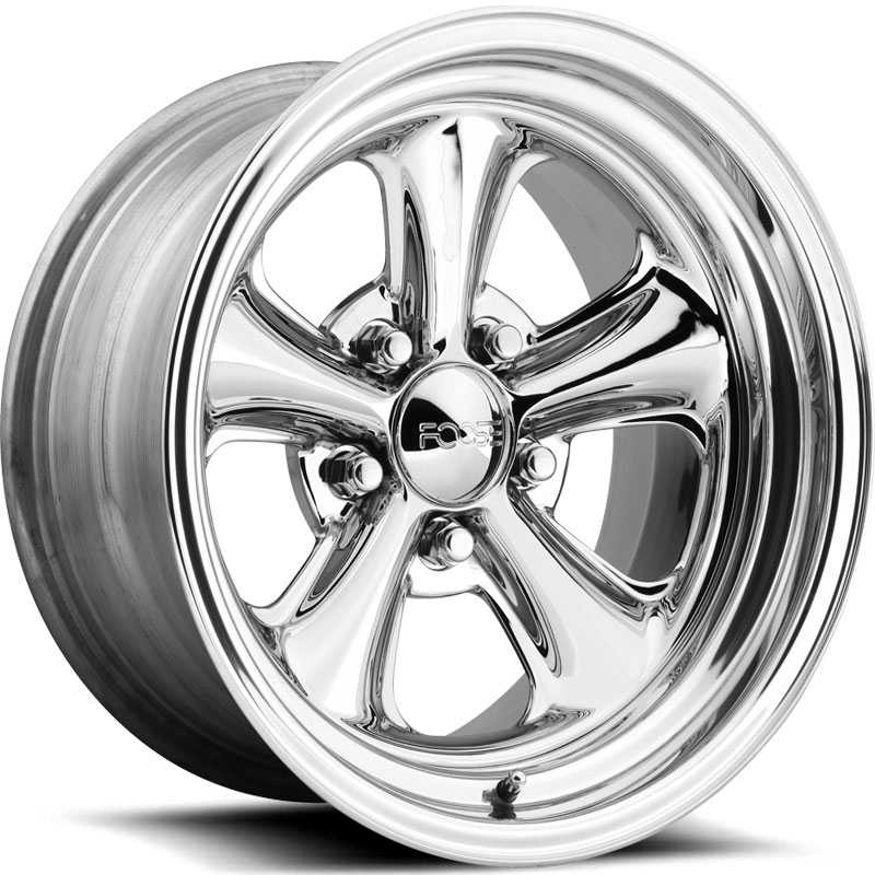 17x8 Foose Nitrous F402 Concave Chrome Polished Lip MID Wheels and Rims
